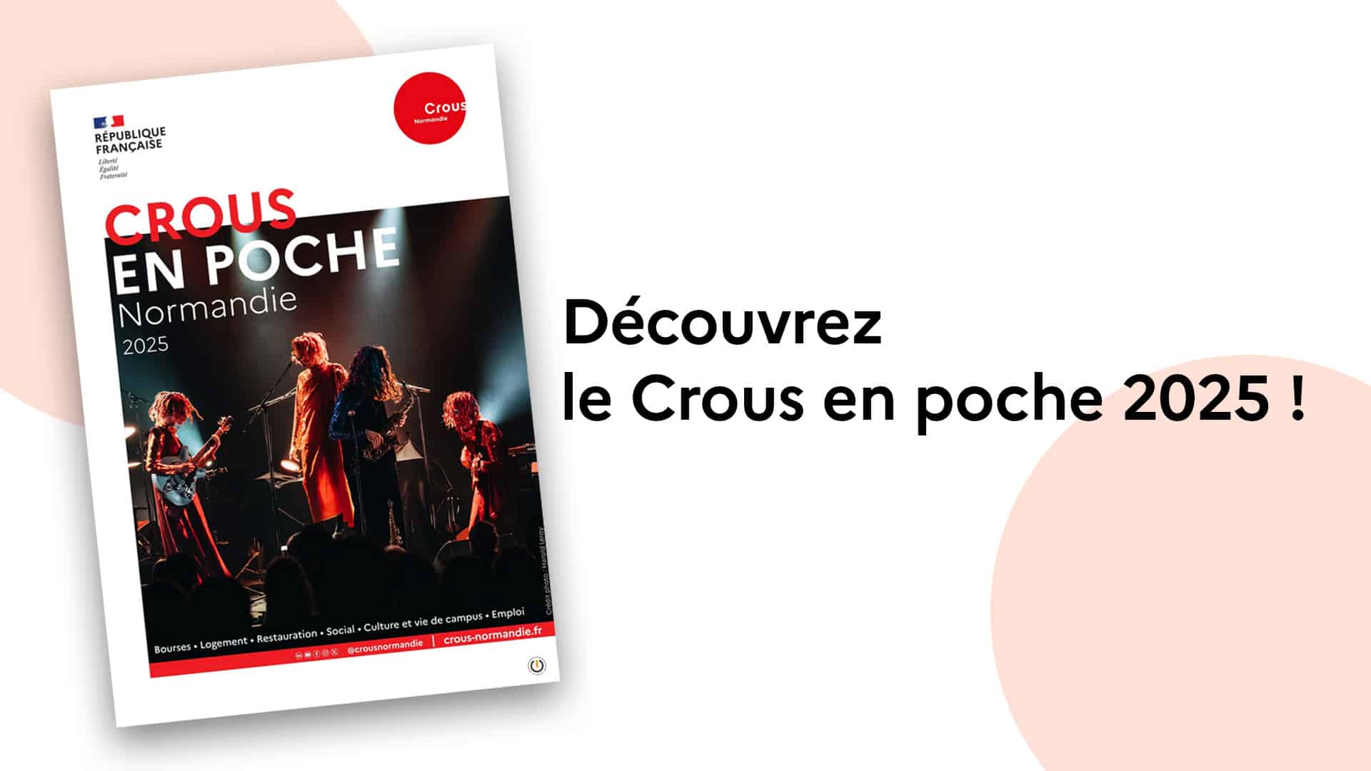 Le Crous en poche est en ligne - Crous Normandie